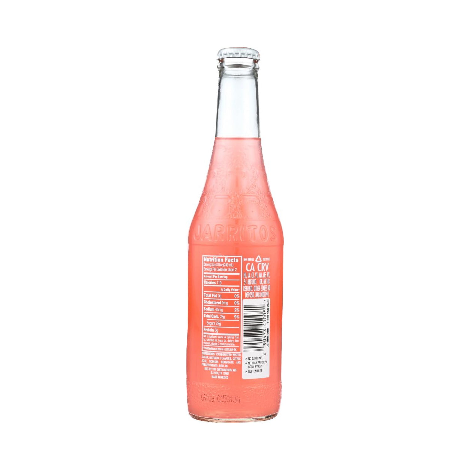 Jarritos Natural Flavor Soda Guava – 370 mL – Q Club