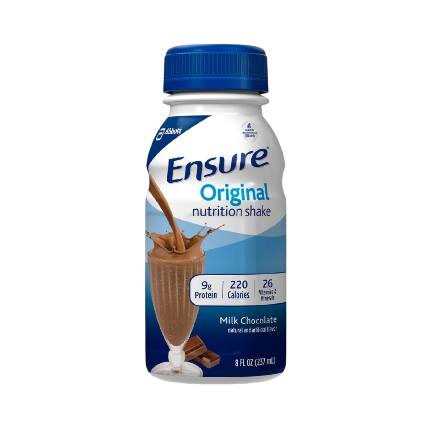 Ensure Original Milk Chocolate Nutrition Shake – 237 mL – Q Club